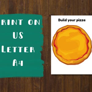 Build Your Own Pizza Shop – Fun Preschool Activity With 14 Ingredients ...