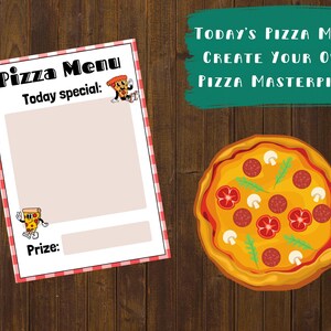 Build Your Own Pizza Shop – Fun Preschool Activity With 14 Ingredients ...