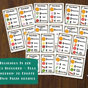 Build Your Own Pizza Shop – Fun Preschool Activity With 14 Ingredients ...