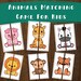 22 Animals Matching Game for Kids, Symmetry Puzzle, Match Picture Card ...