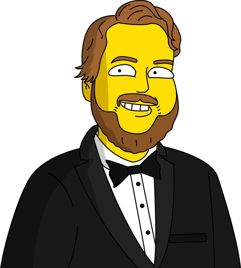 Simpsons Yellow Portrait , Personalized Gifts for Him, Bridesmaid Gifts ...