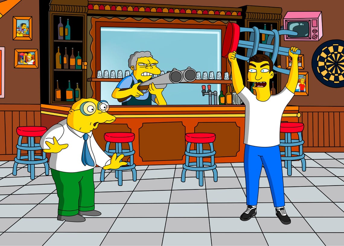 Personalized Simpsons Family Portrait, Personalized Simpsons Portrait ...