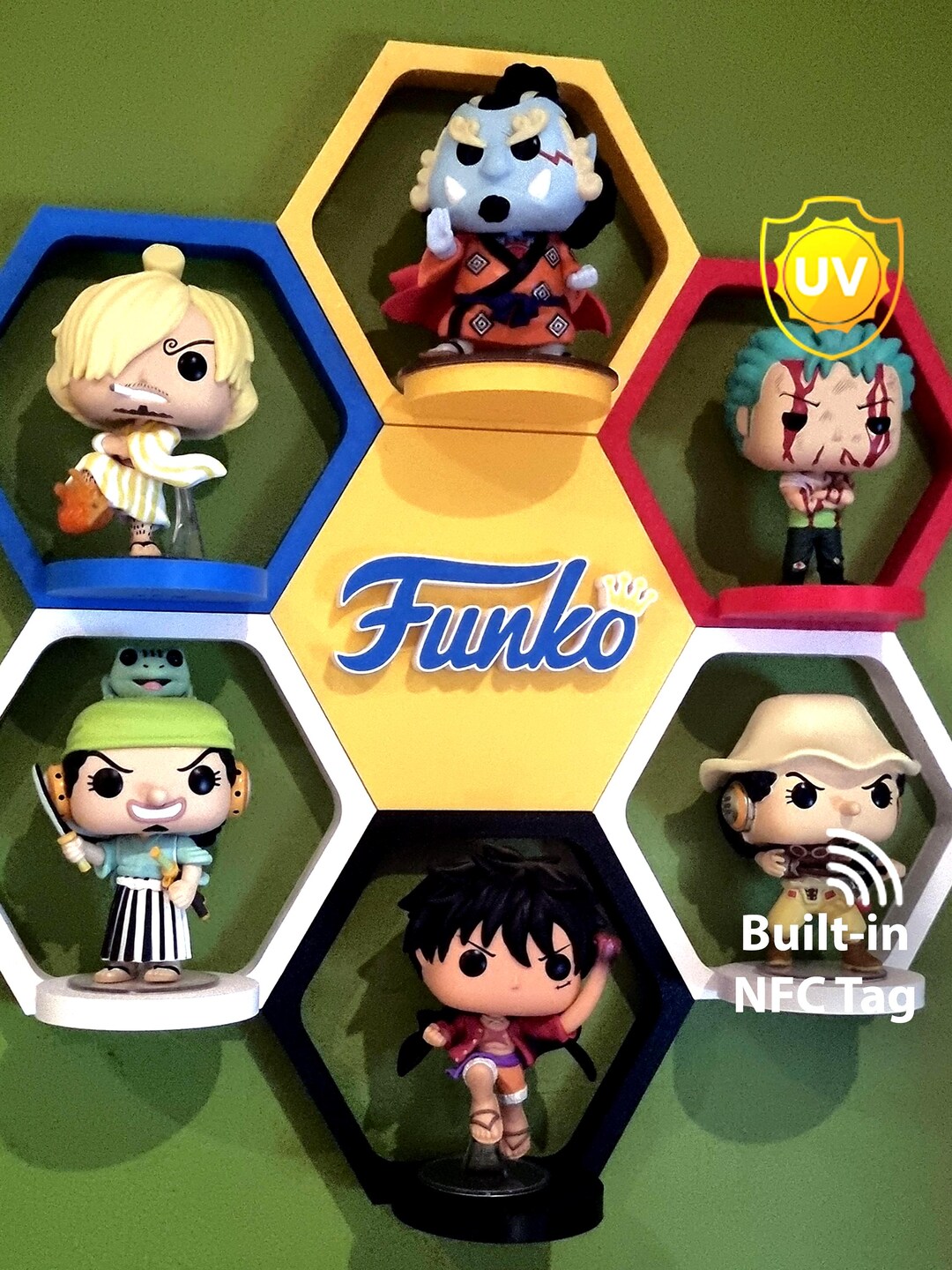 Funko Pop Interchangable, Self Locking, Wall Display Shelf With an ...