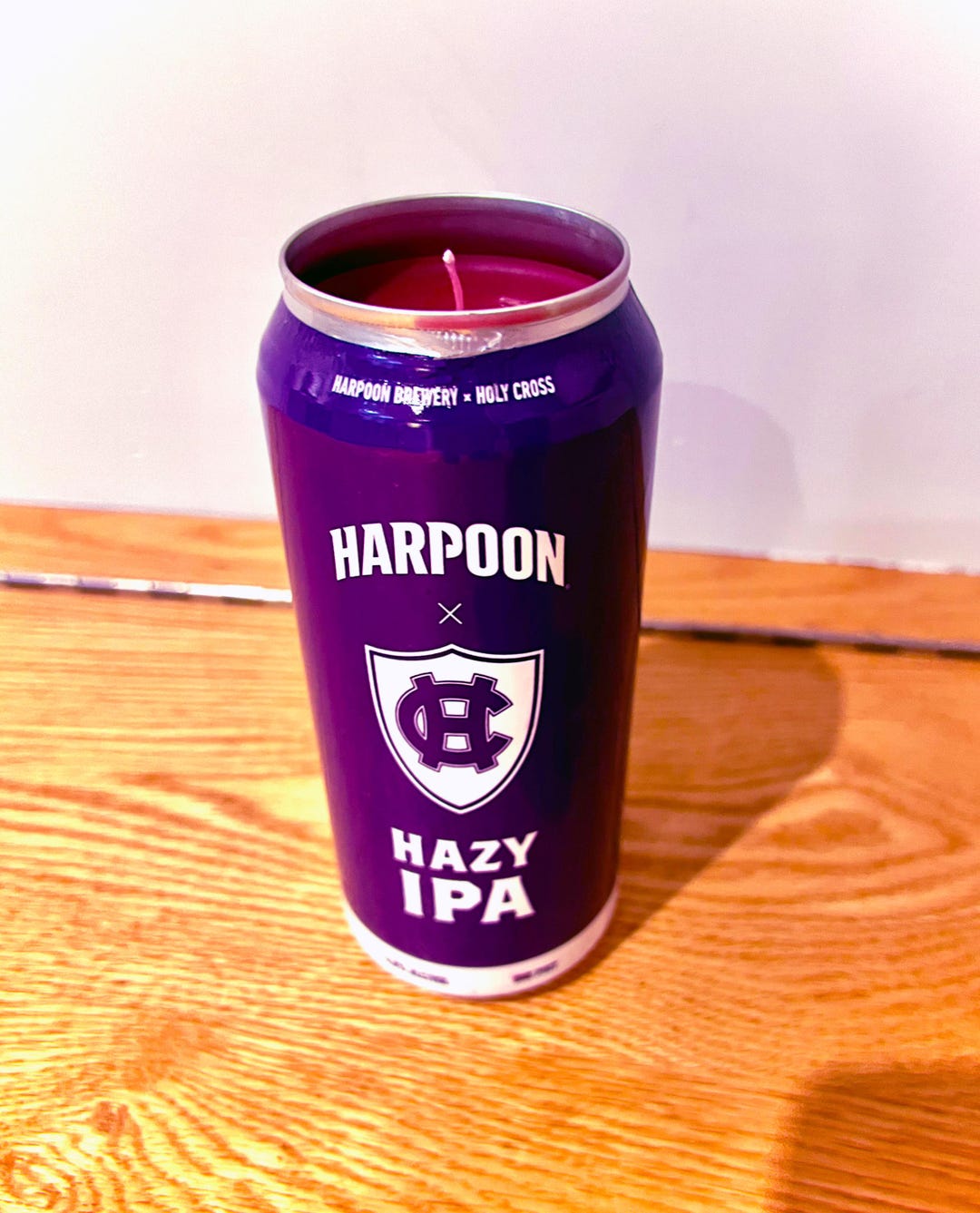 Holy Cross College Harpoon IPA Beer Can Candle - Etsy