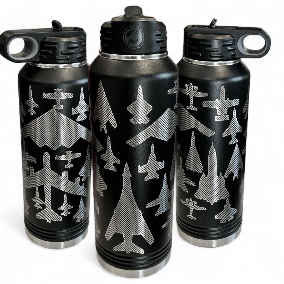 The Whole Gang Digital Download - Military Aircraft Tumbler Wrap SVG - Etsy