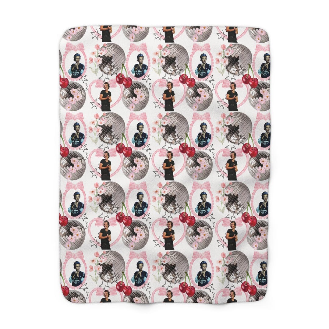 But Daddy, I Love Him - Harry Styles Sherpa Fleece Blanket - Etsy
