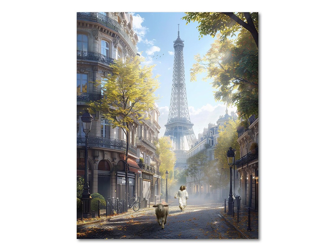 Lost Sheep in Paris, the Good Shepherd Jesus Christ Finds the Lost ...