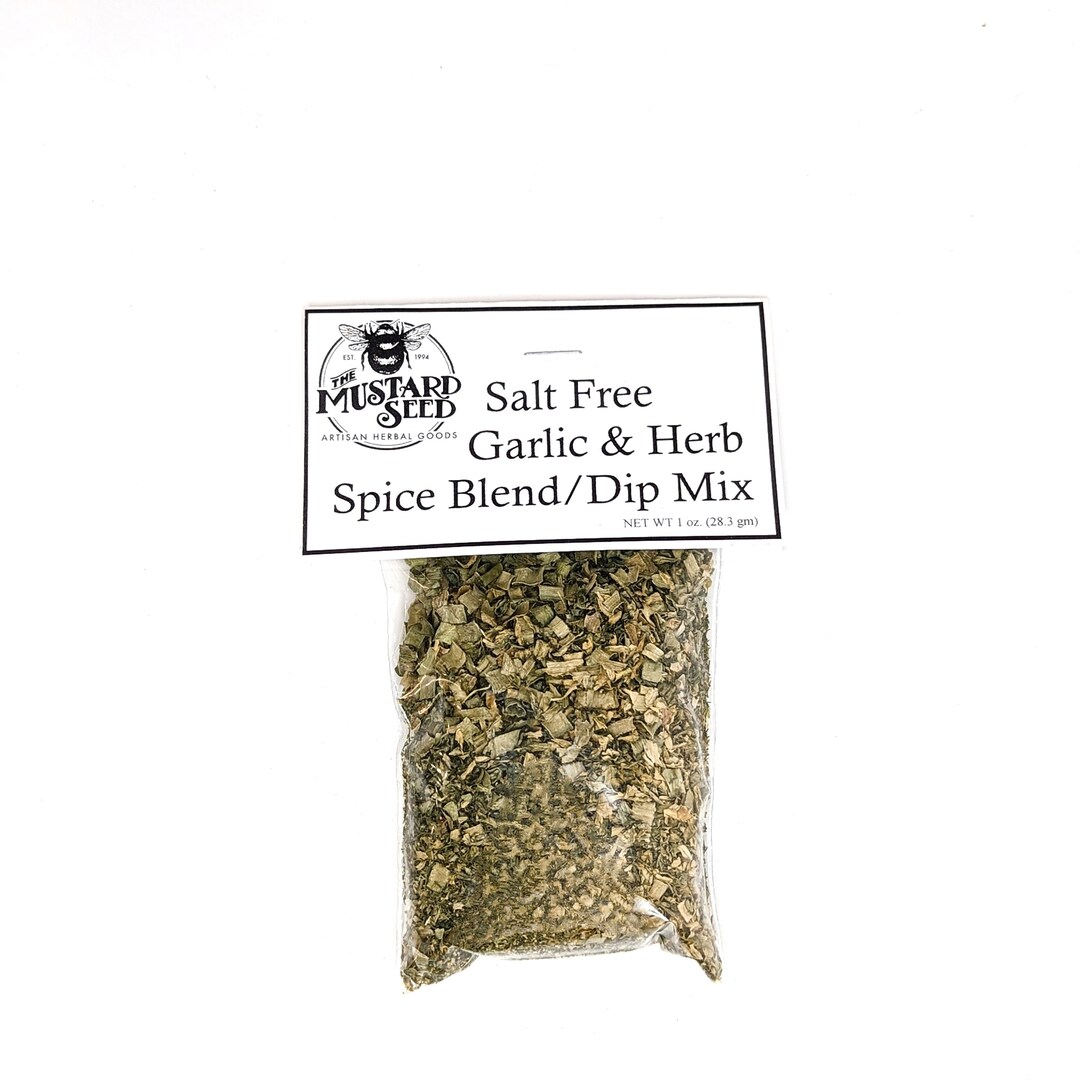 Garlic & Herb Spice Blend/dip Mix (SALT FREE) - Etsy