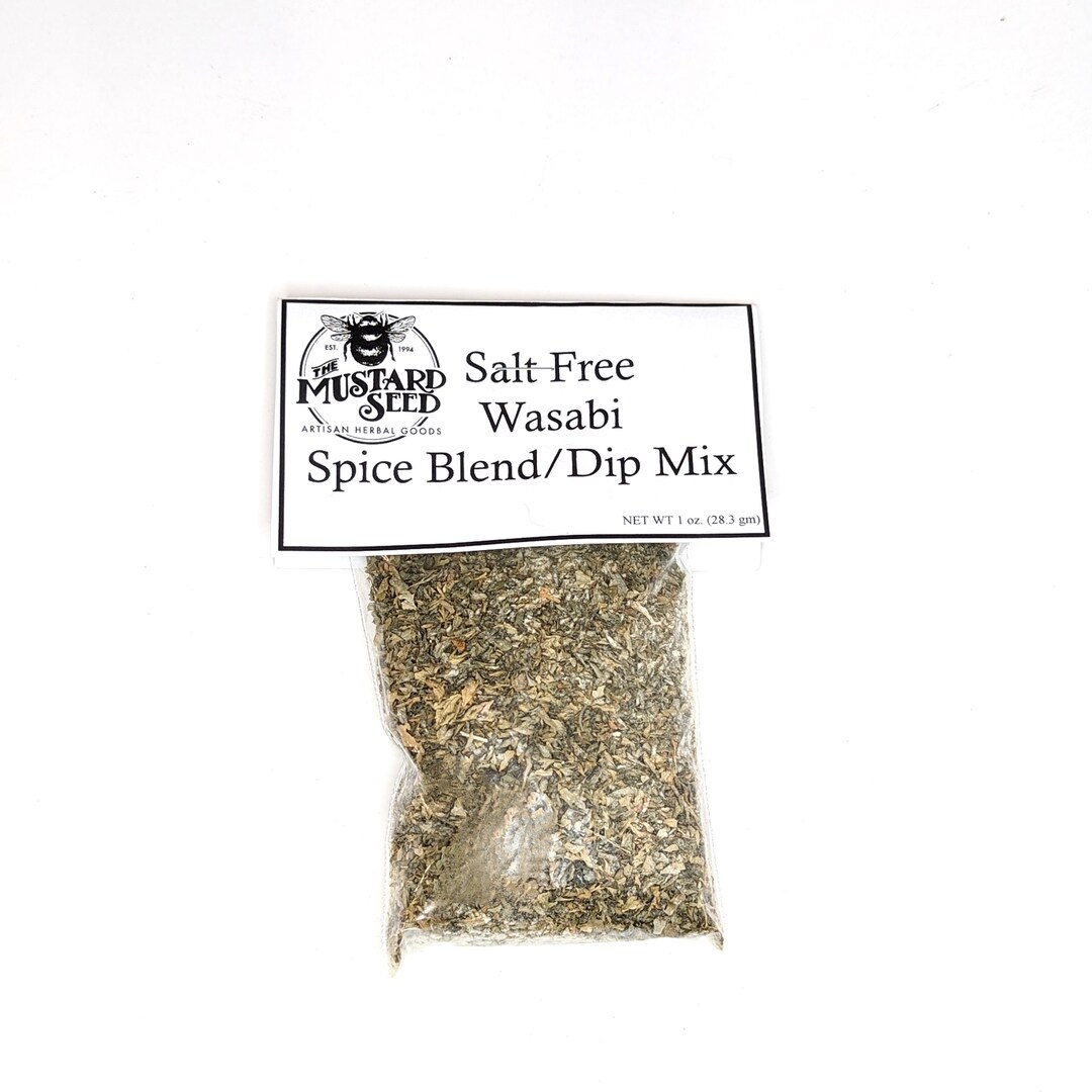 Wasabi Spice Blend/dip Mix (SALT FREE) - Etsy