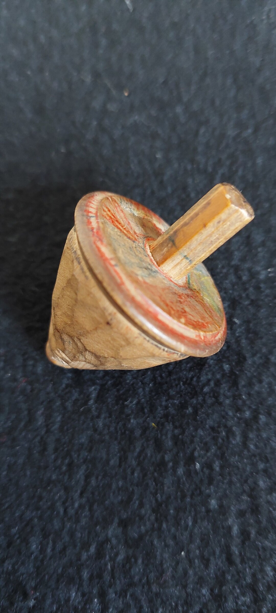 Wooden Hand Carved Spinner - Etsy