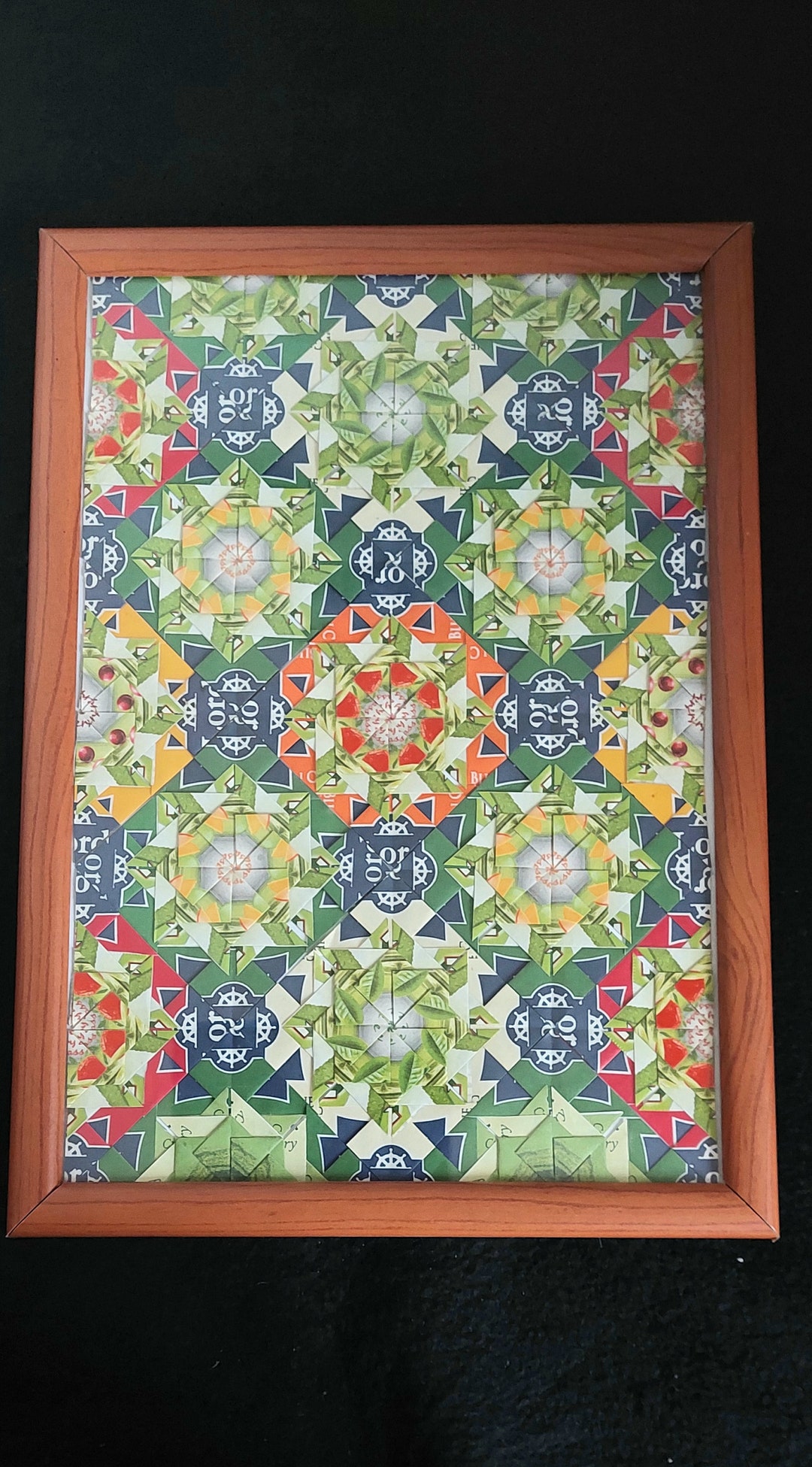 Tea Box Art Work Picture Framed Wall Art - Etsy