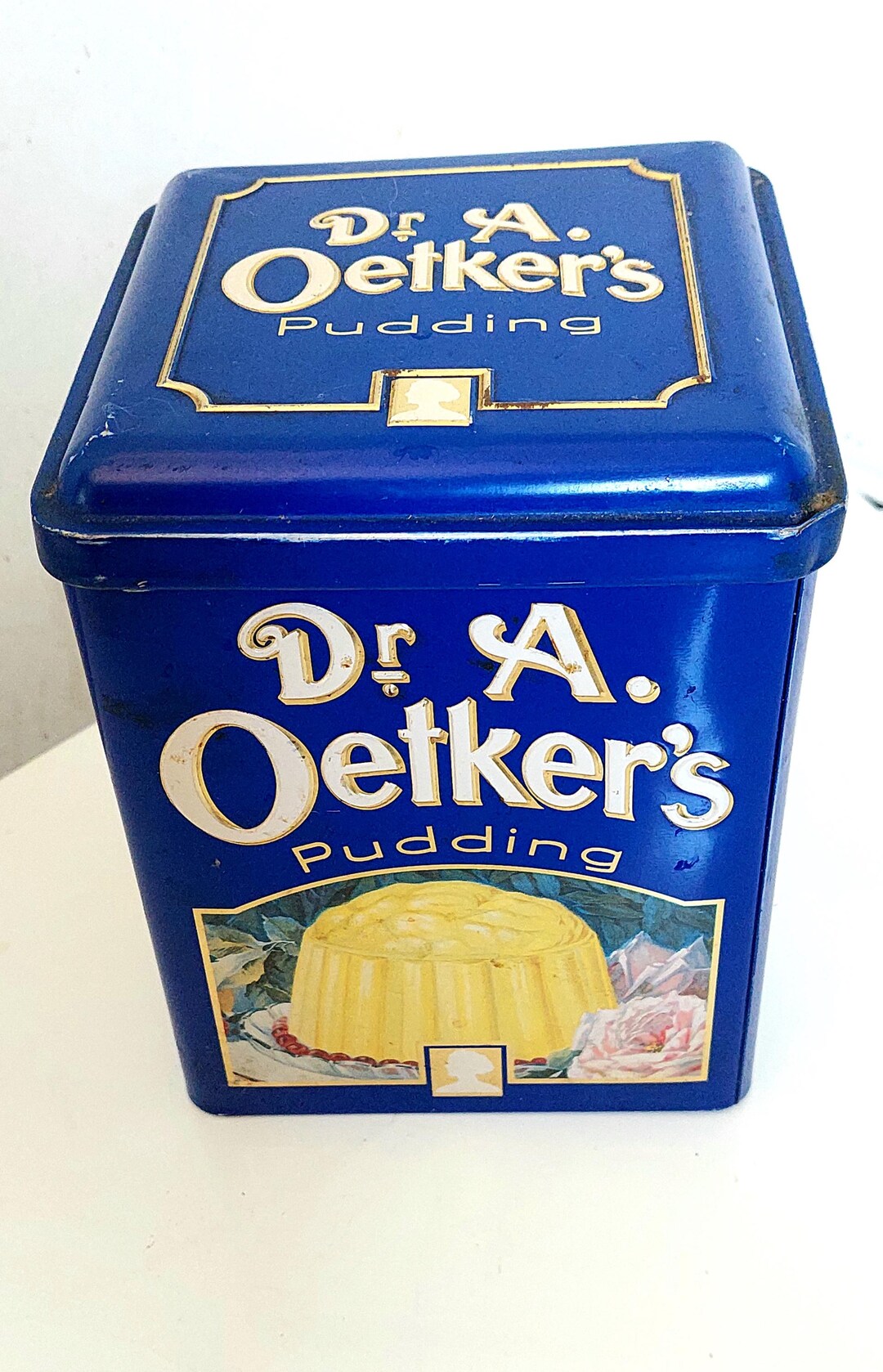 Dr A Oetker's Vintage Large Pudding Tin - Etsy