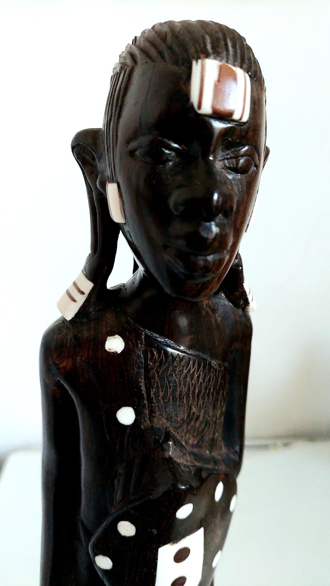 Rosewood Figure of a Kenyan Hunter Warrior Figure Statue - Etsy