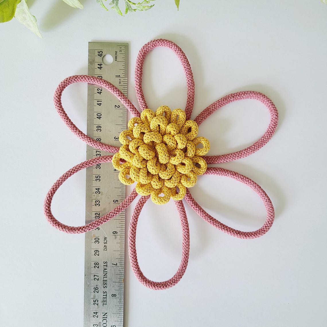 Wire Daisy Flower With Petals in Custom Colors- Nursery, Playroom or ...