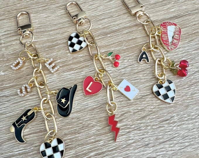 Build Your Own Charm Keychain | Custom Charm Keychain | Custom Keychain ...