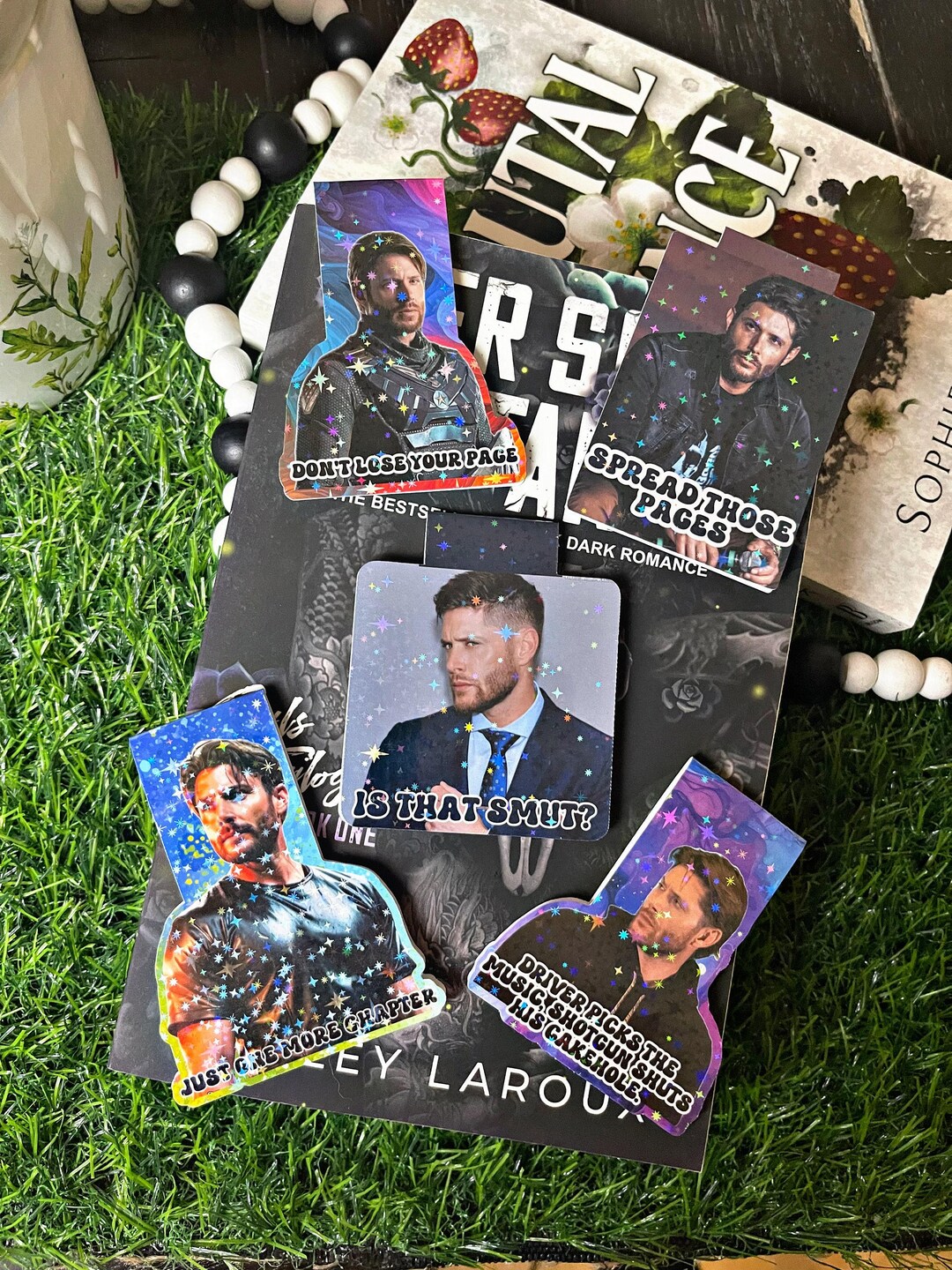 Jensen Ackles Magnetic Bookmark, Supernatural Magnetic Bookmark, Dean ...