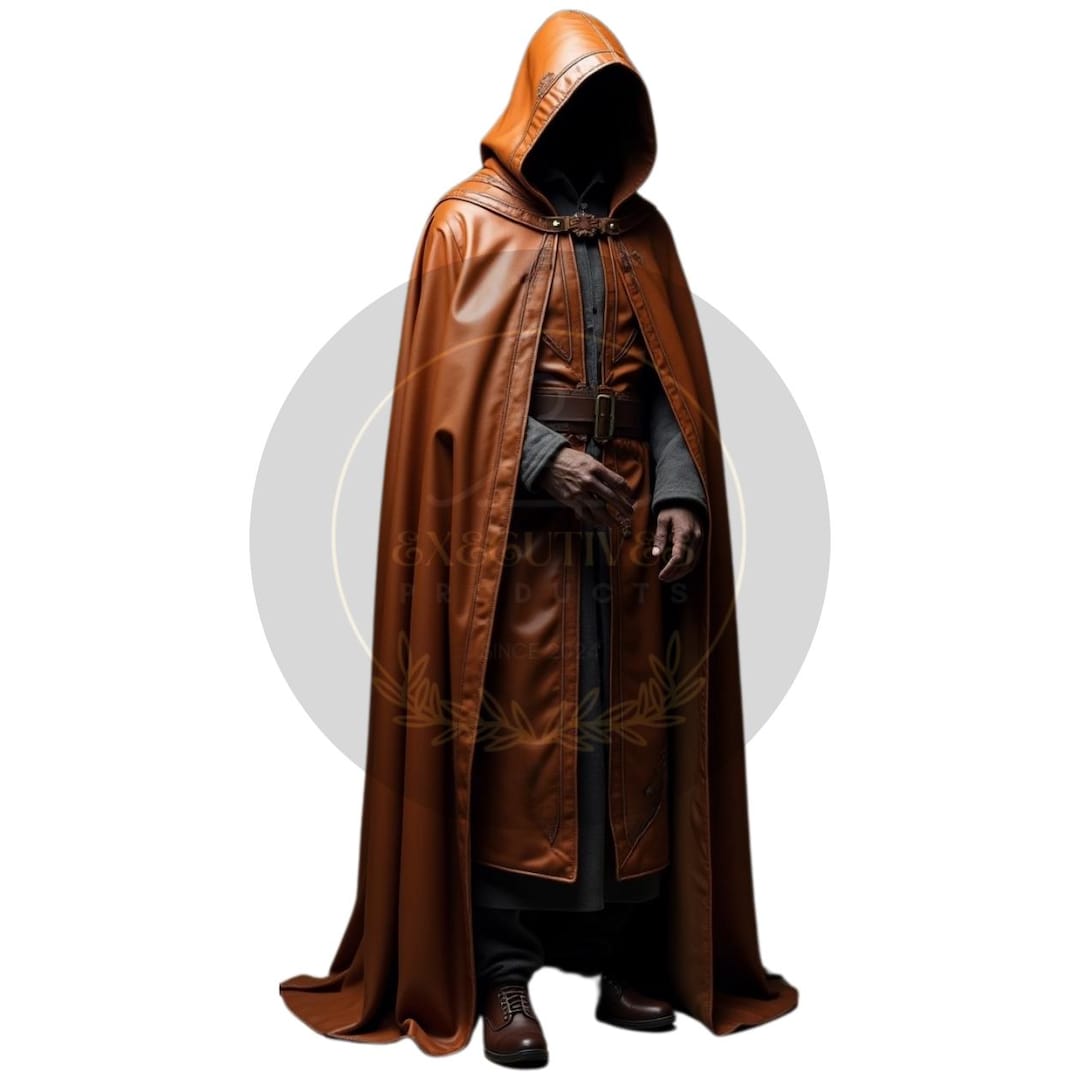 Epic Leather Cloak – Mythic Cosplay Cape for Men & Women - Etsy