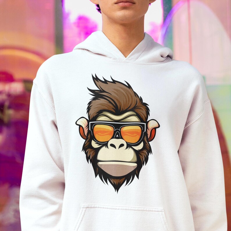 Printable Monkey Logo - Inspiring Logo Digital Download - Minimalist ...