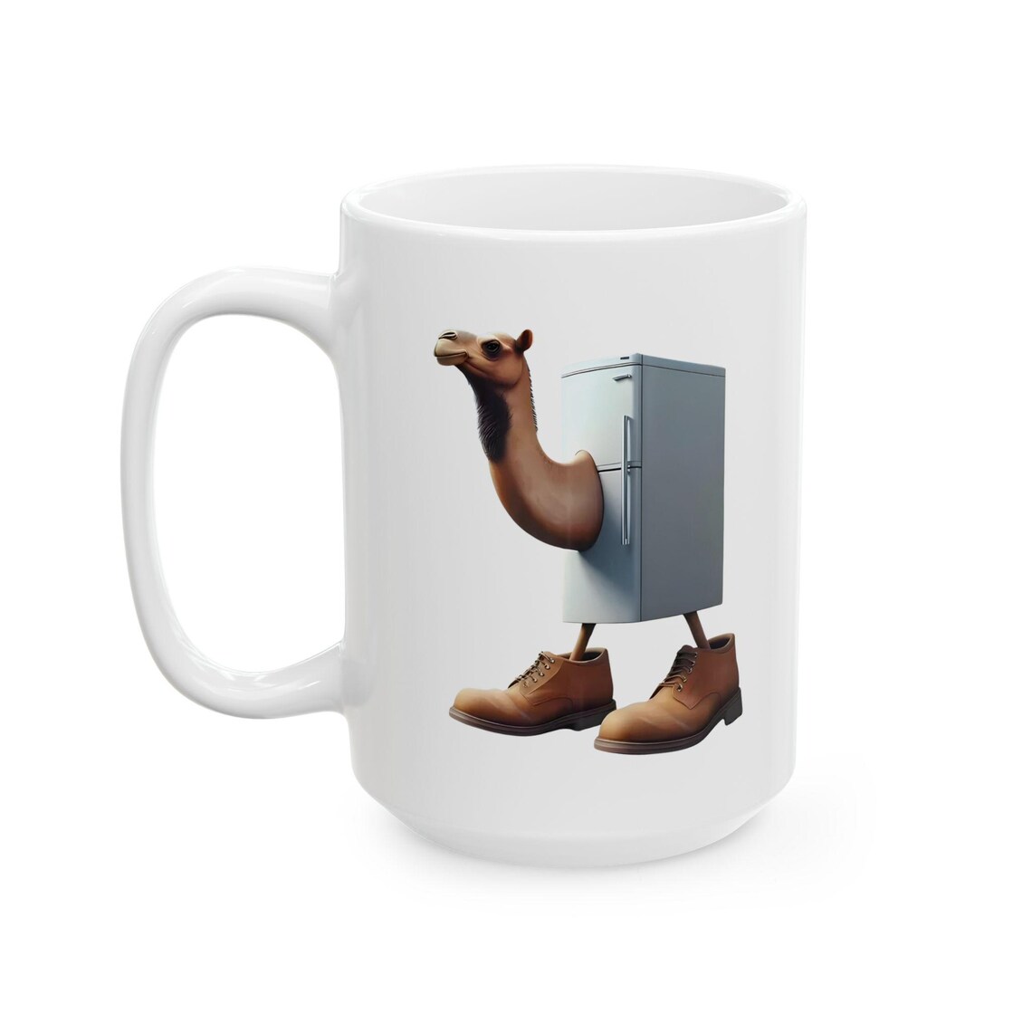 Frigo Camelo Italian Brainrot Ceramic Mug, 11oz 15oz - Funny Coffee Cup ...