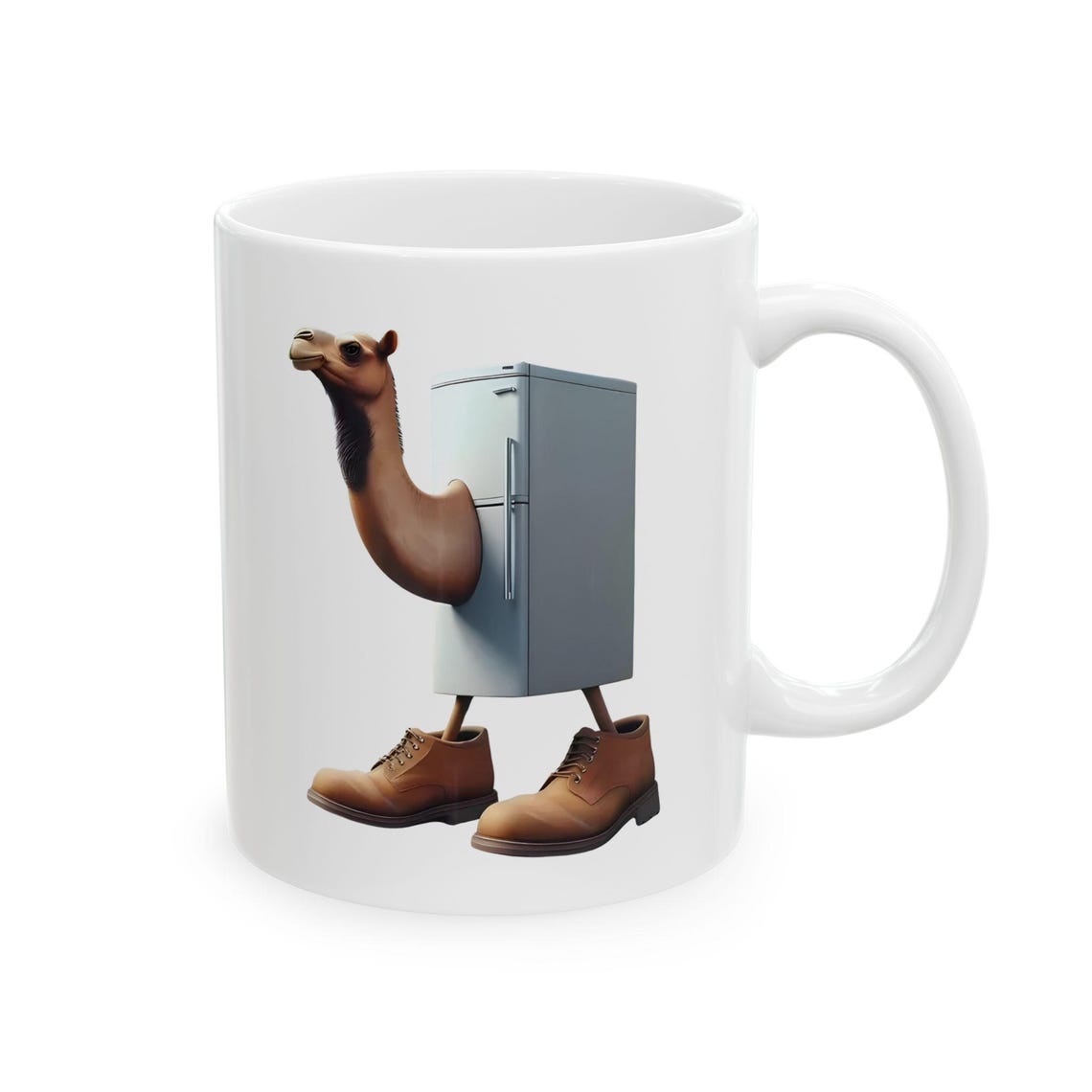 Frigo Camelo Italian Brainrot Ceramic Mug, 11oz 15oz - Funny Coffee Cup ...