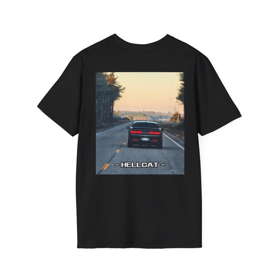 Retro Hellcat Unisex Softstyle T-shirt, Car Enthusiast Tee, Gift for ...