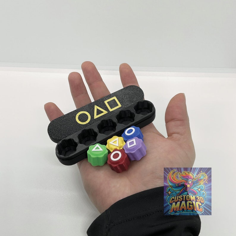 Gonggi Game Set Traditional Korean Jacks Mini-game Gonggi Squis Game 3D ...