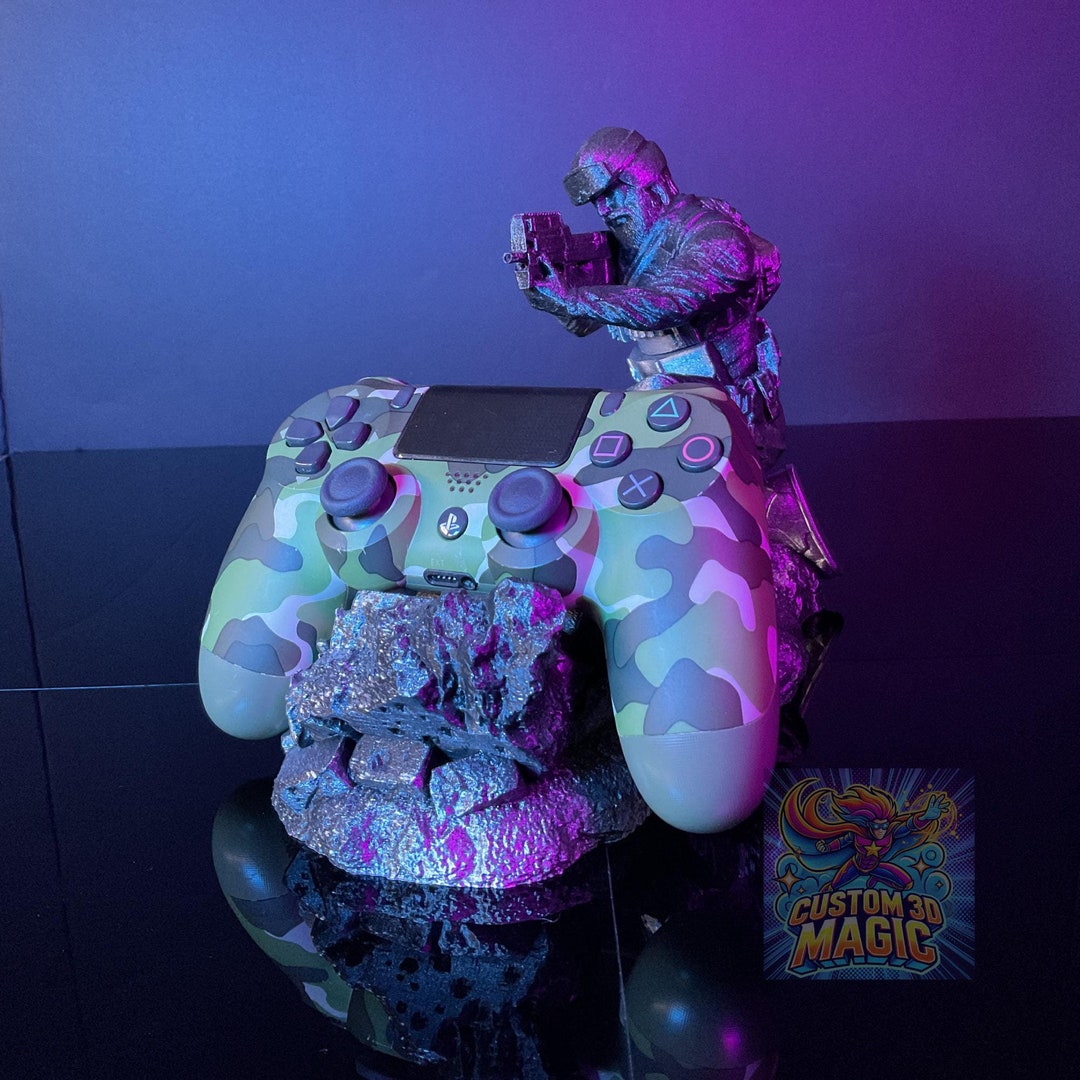 Game Holder 3d Print – Game Holder Personalized – Game Room Decor ...