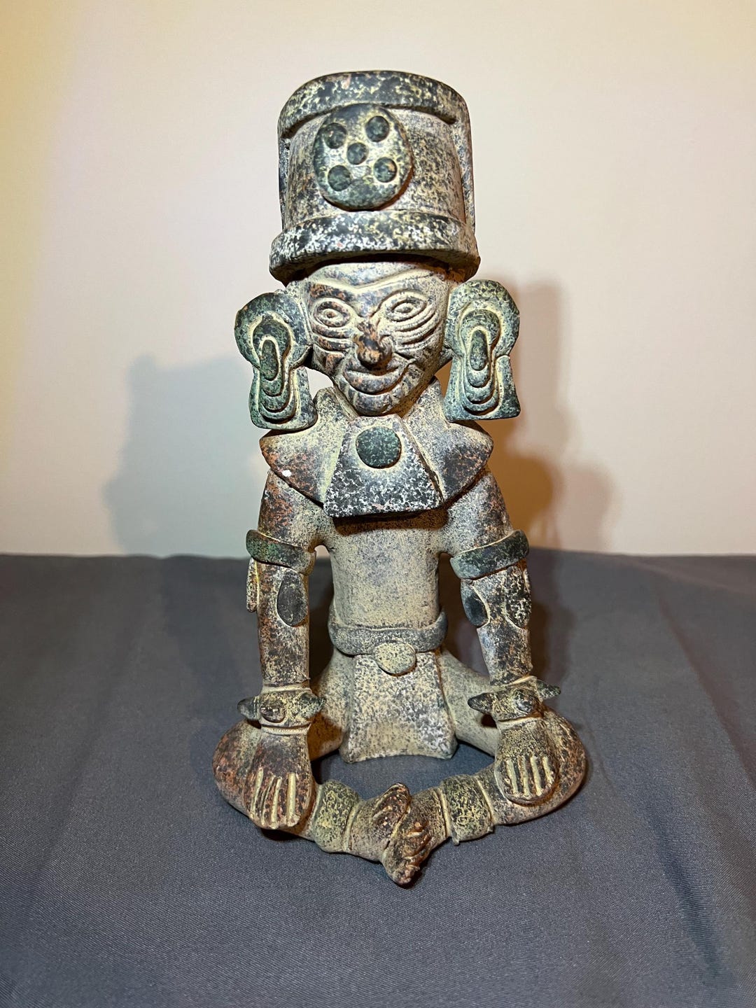 Handmade Terra Cotta Pre-columbian Zapotec Statue - Etsy