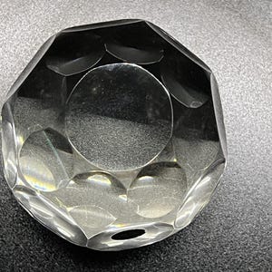 Horiguchi Glass Heavy Lead Crystal Geometric Cut Paperweight - Etsy