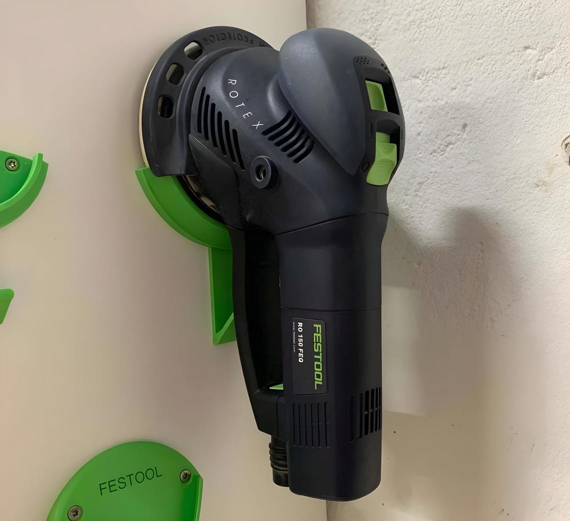 Festool Sander Wall Mount: EC ETS 150, RO Rotex, Workshop Storage - Etsy