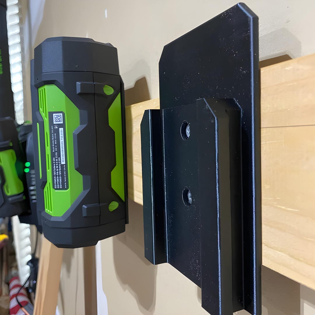 EGO 56V Battery Holder: 3D Printed Storage Mount - Etsy