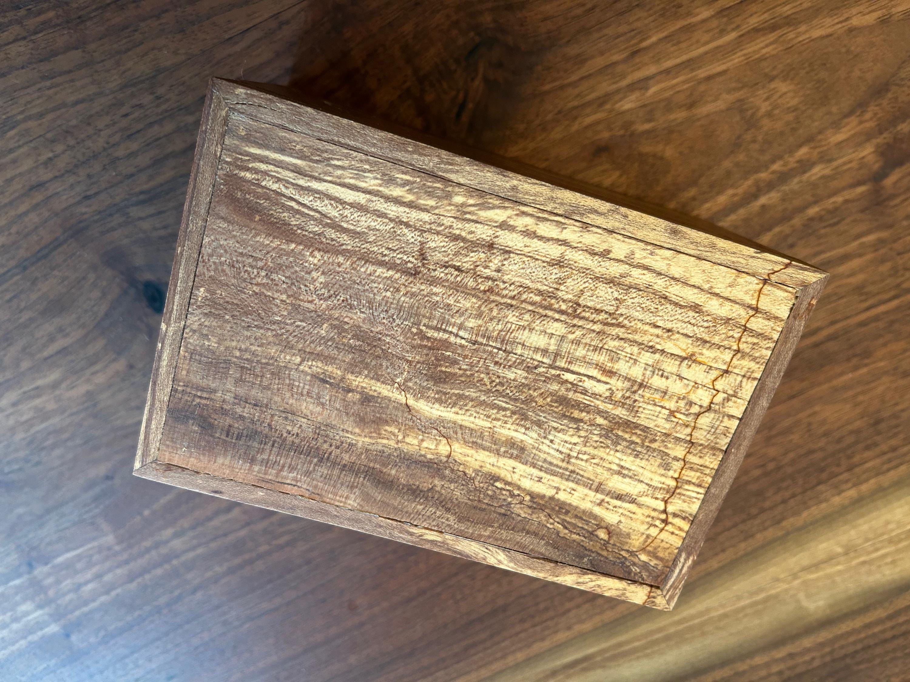 Custom Hand-built Memory Box Created With Spalted Dogwood - Etsy