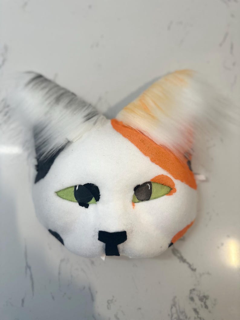Calico Kitty Therian Mask! - Etsy