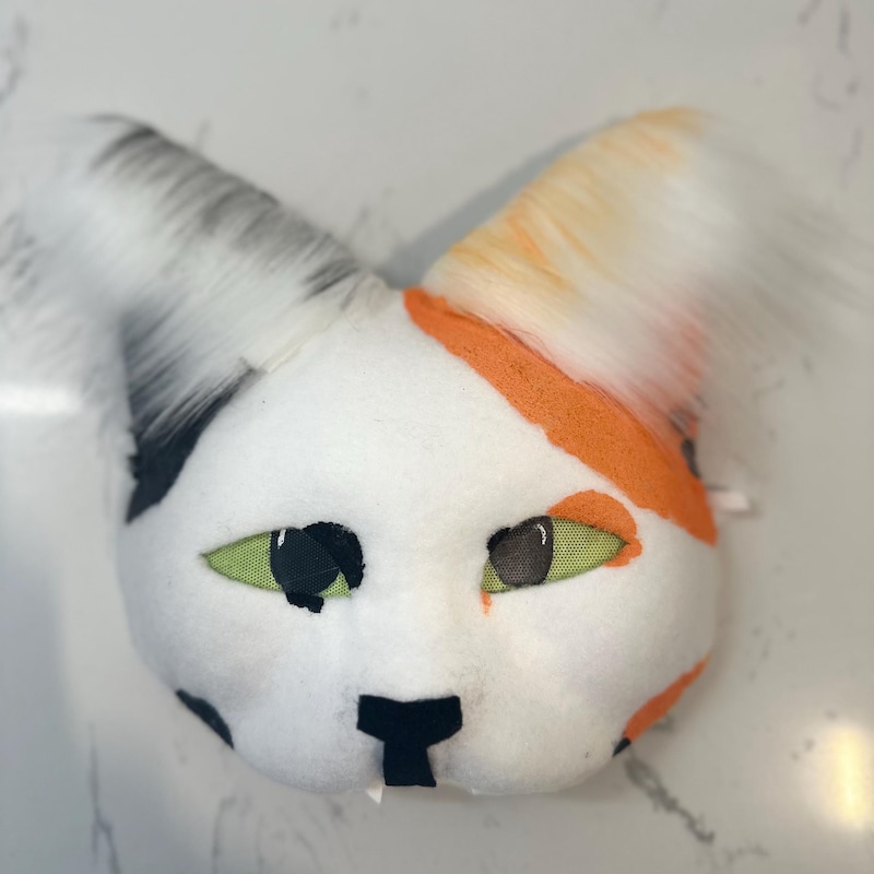 Calico Cat Therian Mask - Etsy