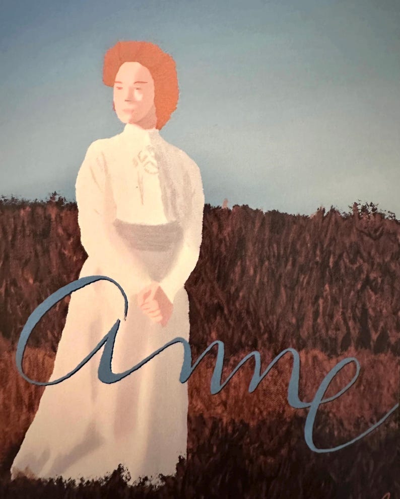 Anne of Green Gables-art Print- 4x6 - Etsy