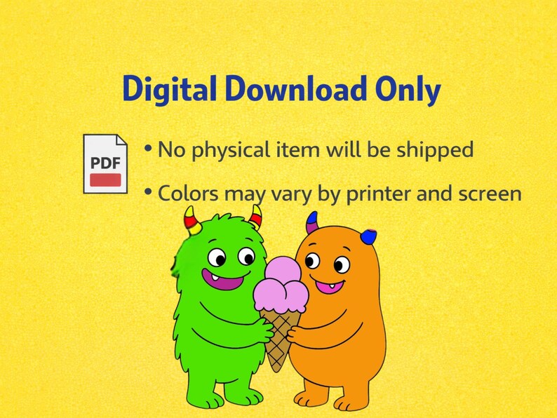 Monster Mash Coloring Pages for Kids 4–8 | Cute Monster Coloring Book ...