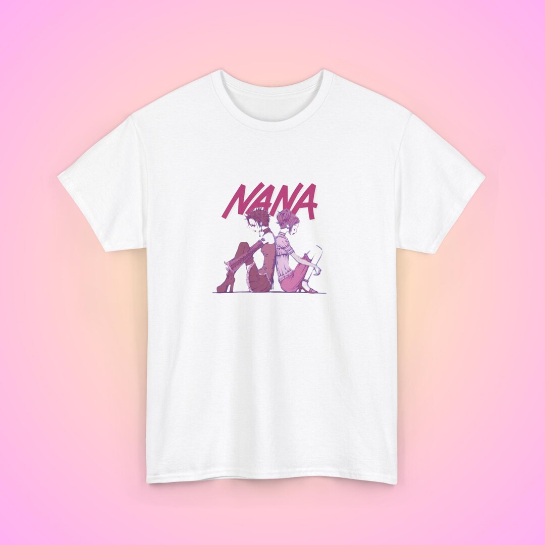 Nana Anime Shirt Nana Anime Merch Graphic Tee Nana and Hachi Anime ...