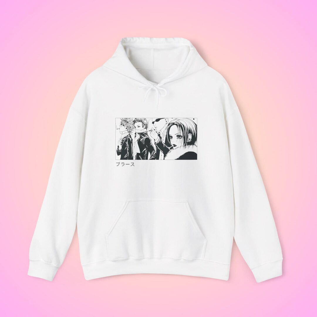 Nana Anime Unisex Hoodie Graphic Jumper for Nana Anime Fans Black ...