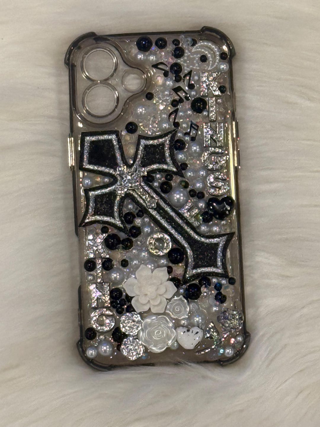 Black & White King of Kings Iphone/ Android Trendy Custom Junk Cell ...