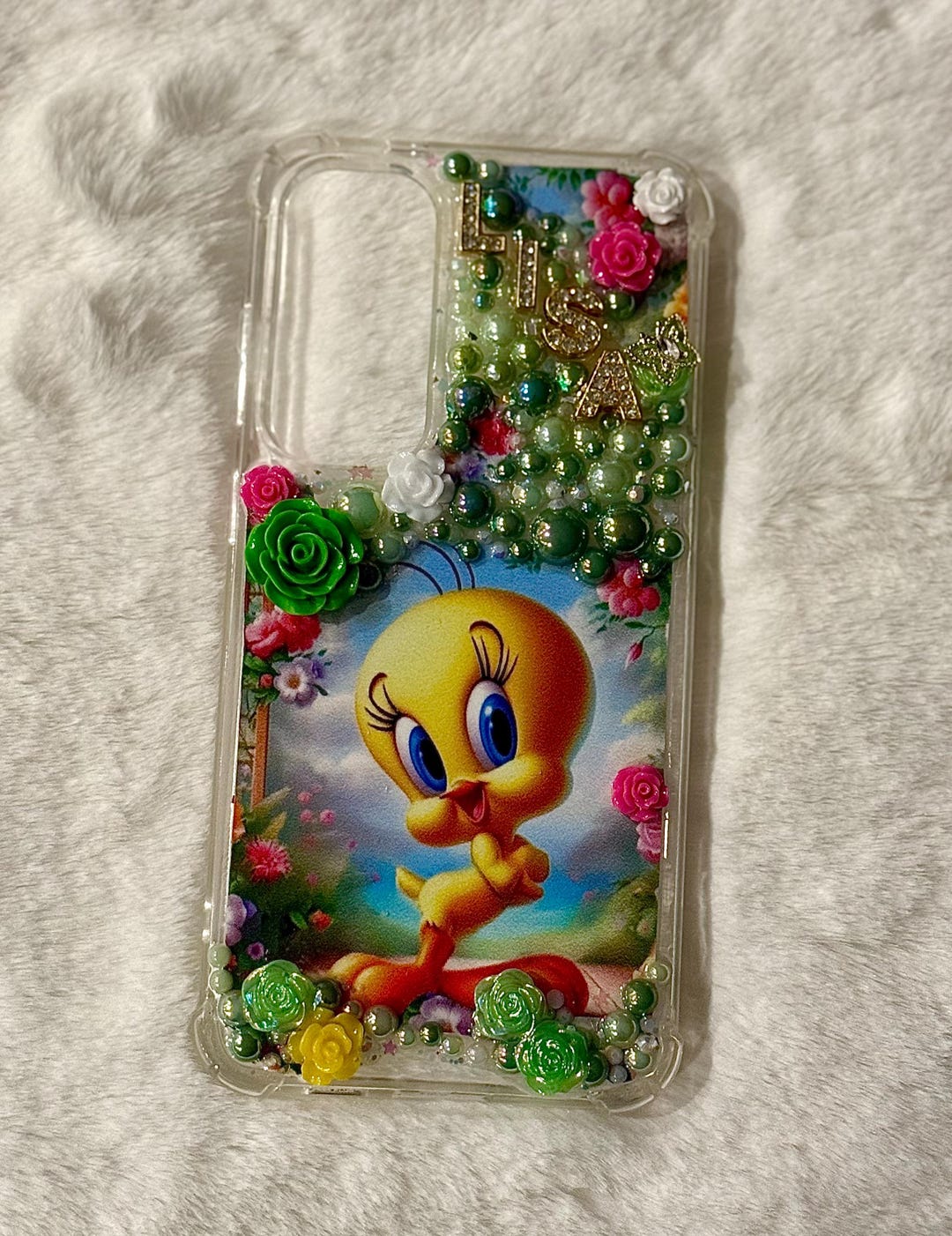 Personalized Garden Tweety Bird Phone Case Android Trendy Custom Clear ...