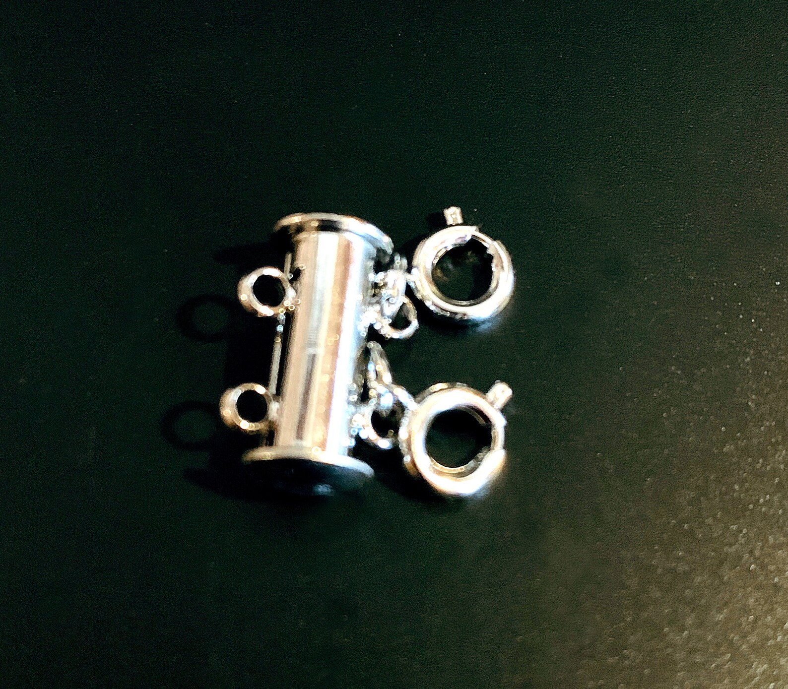 Two Strand Layering Clasp Silver or Gold Plated 2 Strand | Etsy