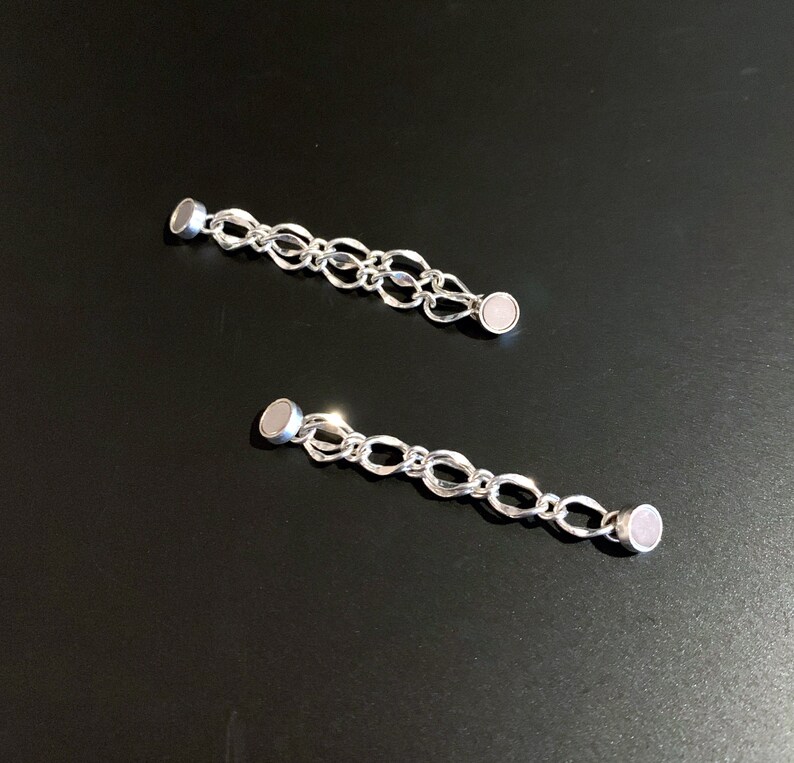 A Pair of 2 Magnetic Chain Extender Links Multi Use - Etsy