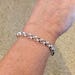 Chunky Rolo Chain Bracelet Choose Size Thick Silver Plated - Etsy