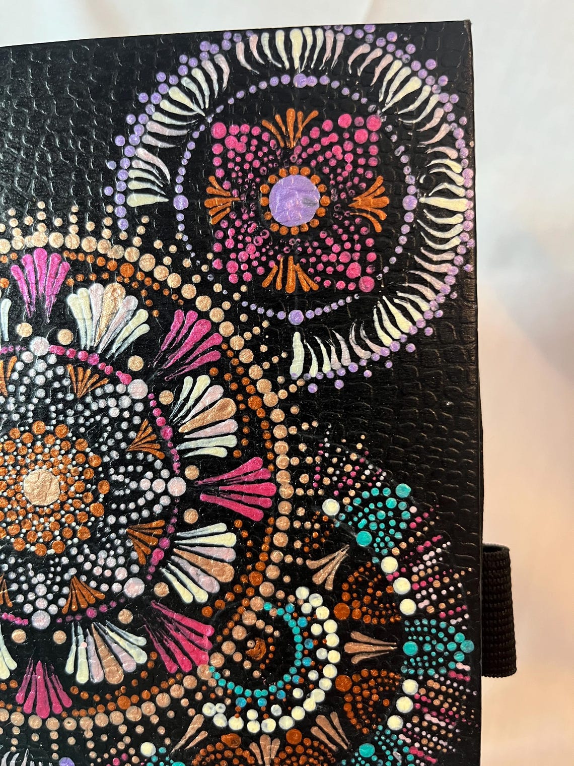 Bohemian Dot Art Mandala Sketchbook or Journal - Etsy