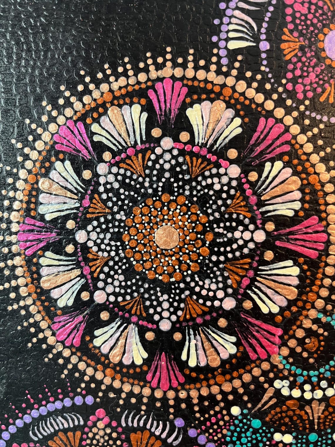Bohemian Dot Art Mandala Sketchbook or Journal - Etsy