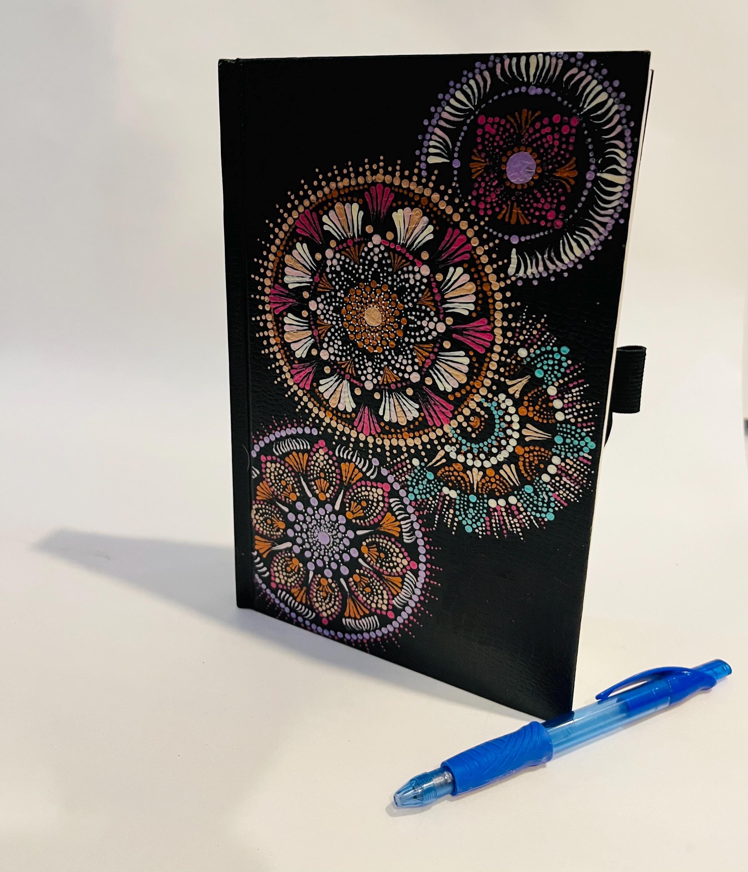 Bohemian Dot Art Mandala Sketchbook or Journal - Etsy