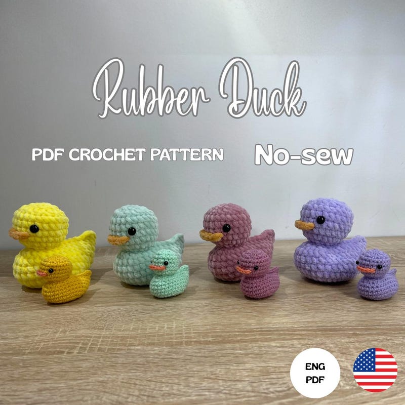 Mini Crochet Duck Jeeps - Etsy