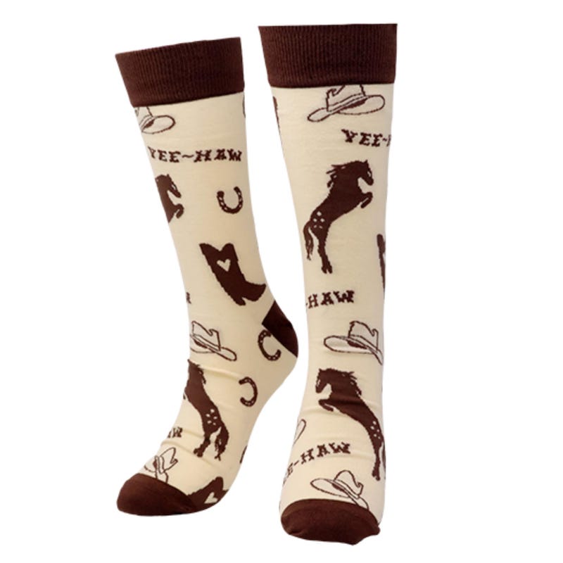 Cotton Horse Socks - Etsy