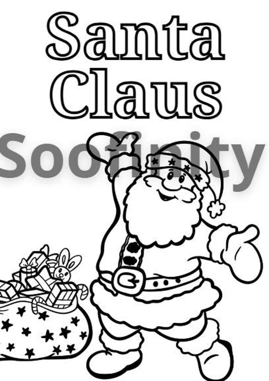 A to Z Christmas Fun: Alphabet Coloring Pages A4 PDF P to T - Etsy