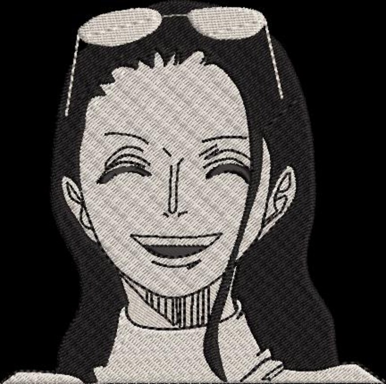 Nico Robin Manga Embroidery Design - Etsy